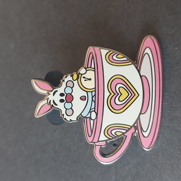 Disney | Jewelry | Disneys White Rabbit Pin | Poshmark